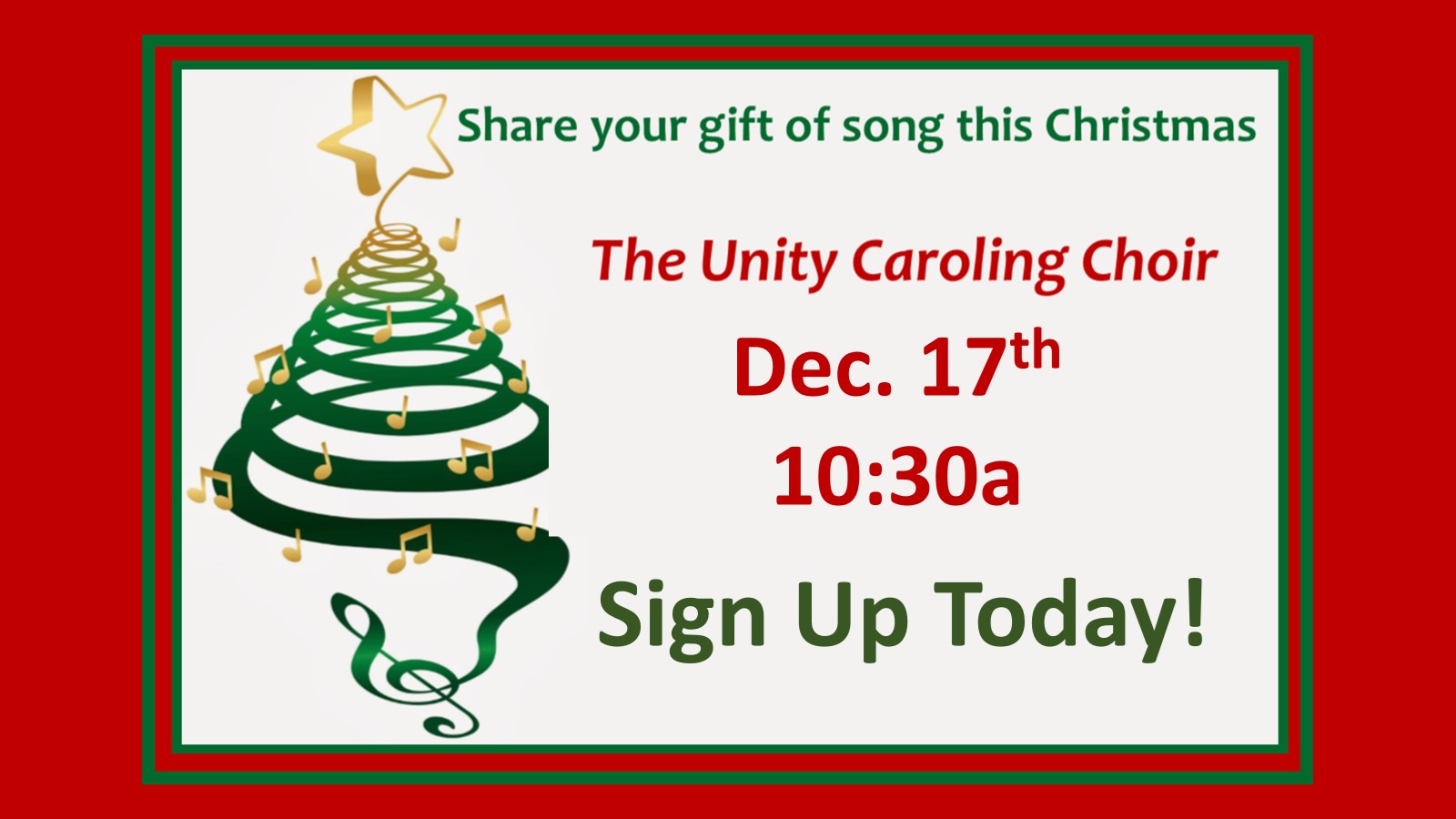Unity Carolers | Unity Bay Area Houston